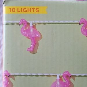 Sun Squad | Holiday | Pink Flamingo String Lights | Poshmark